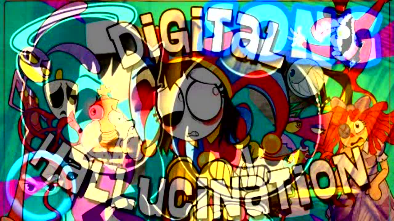 Tryhardninja Amazing Digital Circus Song】Digital Hallucination - RaveDJ