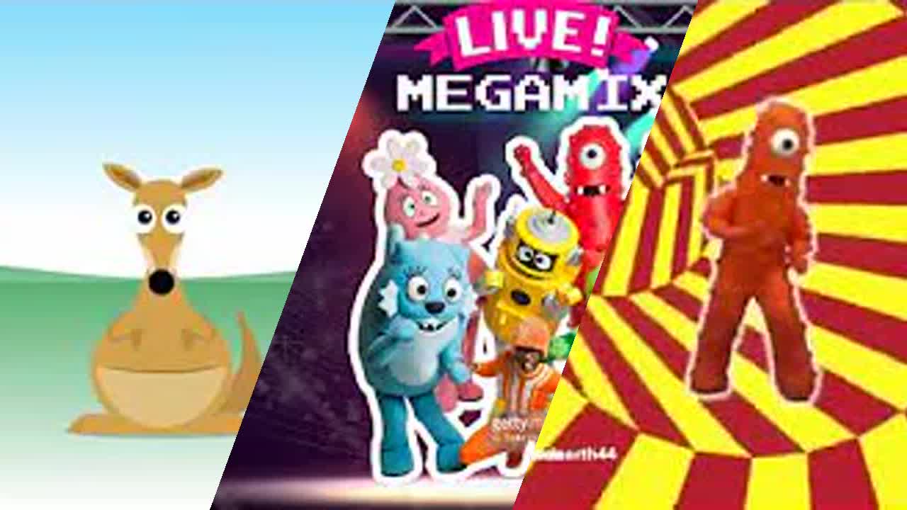 Yo Gabba Gabba Season 3 megamix 2009 - RaveDJ