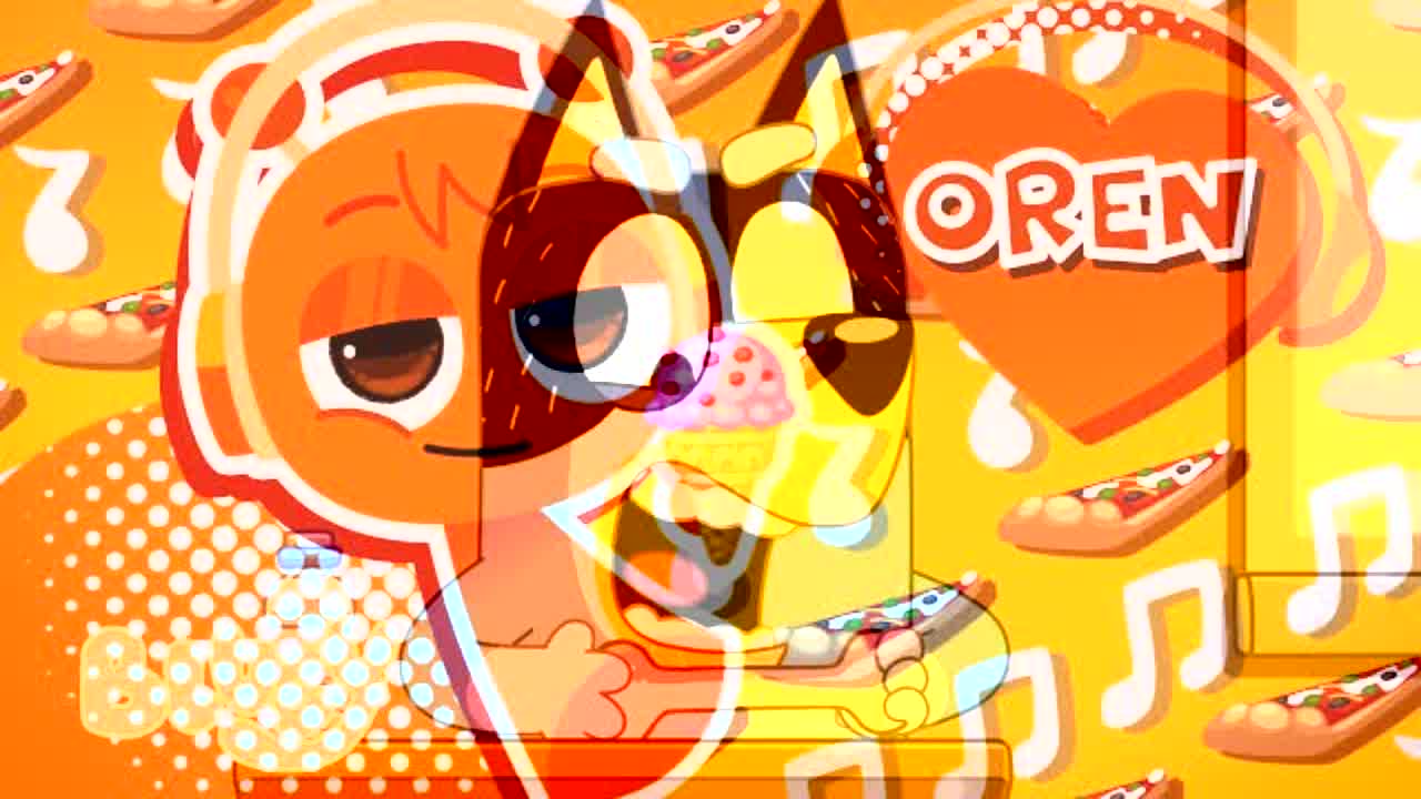 Bluey Sprunki Animated Series Intro - RaveDJ