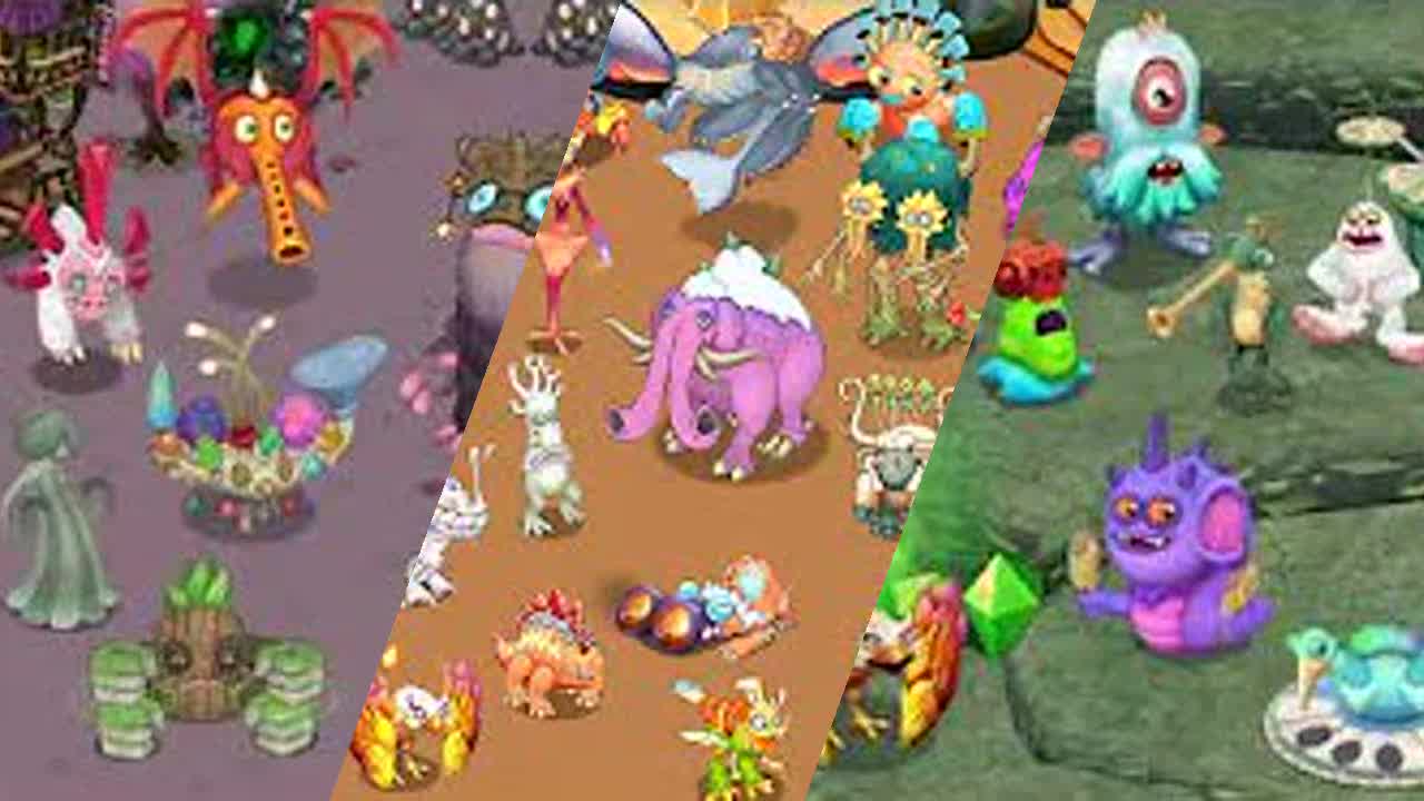 All Island Songs | My Singing Monsters - RaveDJ