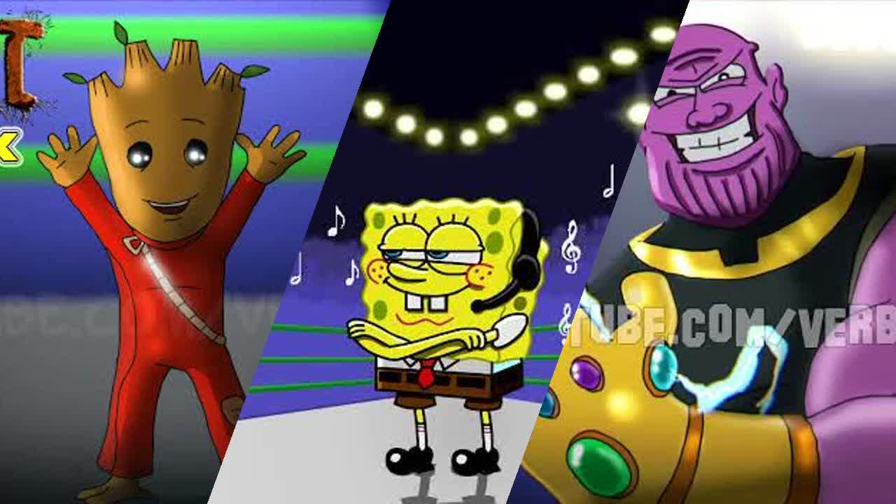 Verbal Ase Cartoon Beatbox Battles Mixtape - RaveDJ