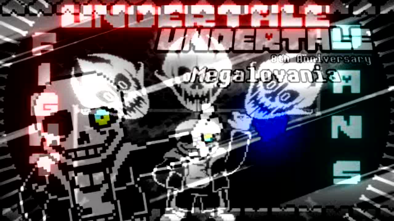 Megalovania Fan Animation】Undertale Survival Sans Fight サバイバルサンズ戦 - RaveDJ