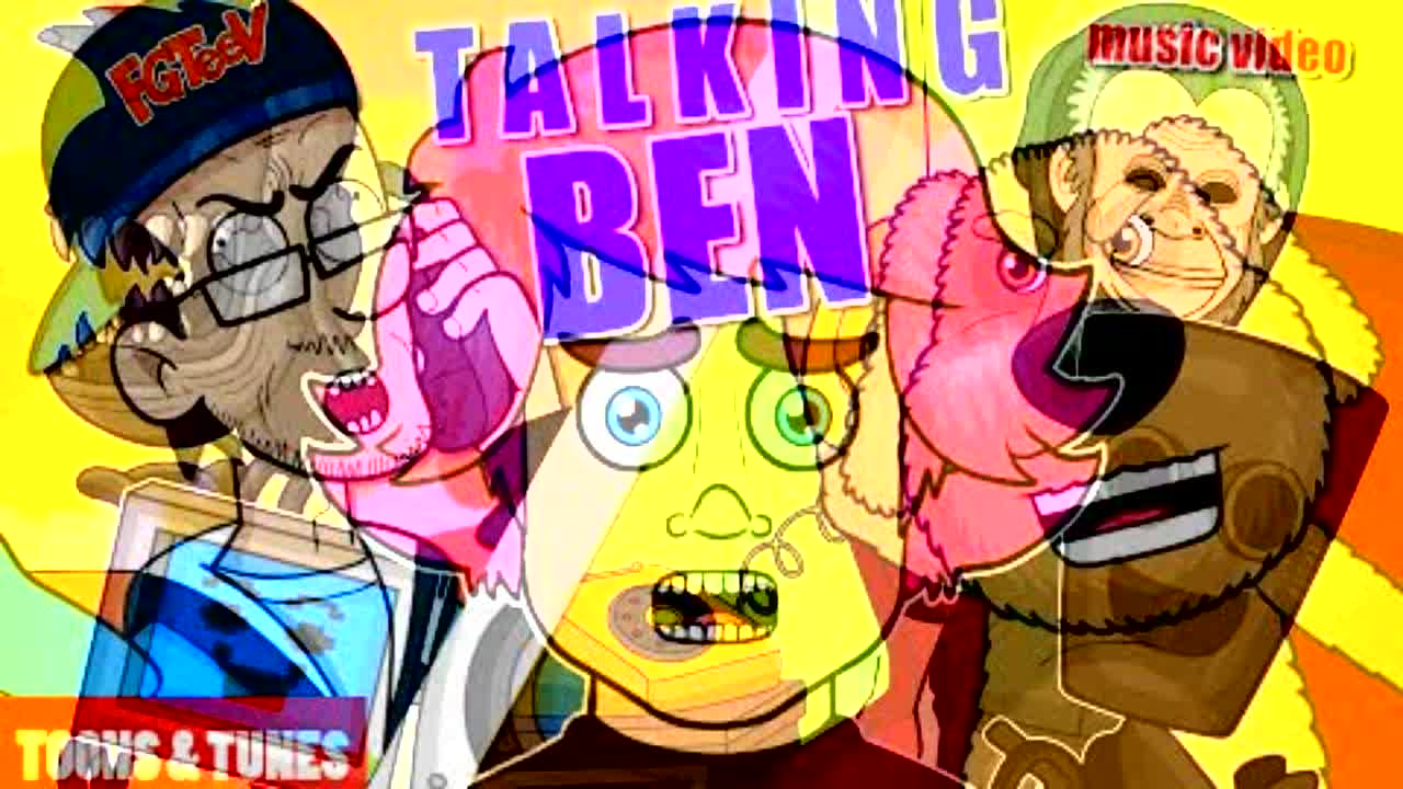 Talking Ben Animated Song Based Off The Fgteev Books Style - RaveDJ