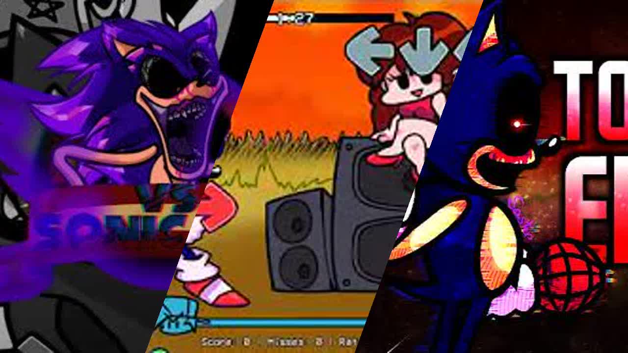 fnf sonic exe restored full ost - RaveDJ