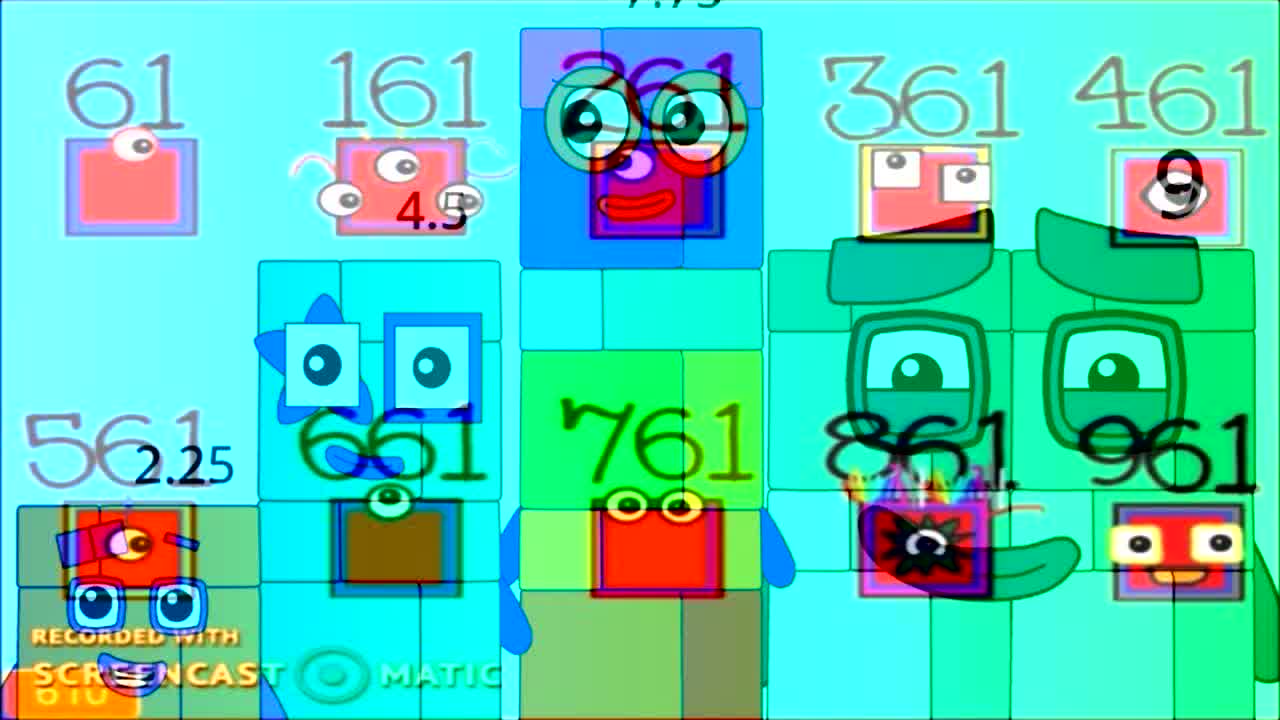 1000 X Every Numberblocks Fan Design + Disclaimer At The End - RaveDJ