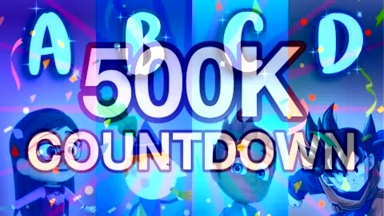 Subscriber Countdown!!! Italiano Con I Cartoni Animati Abc - RaveDJ